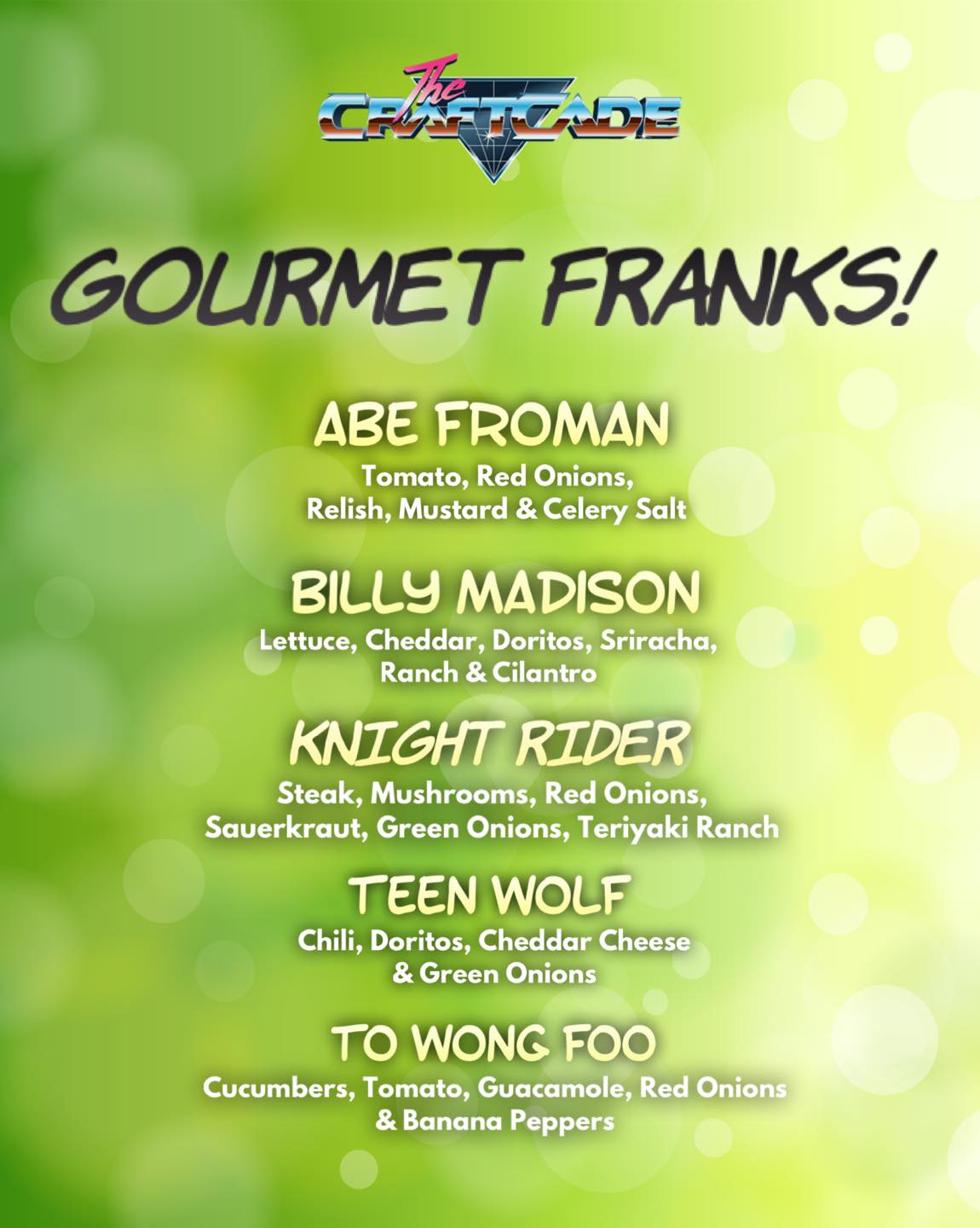 Gourmet Franks are Back • The CraftCade - Bismarck